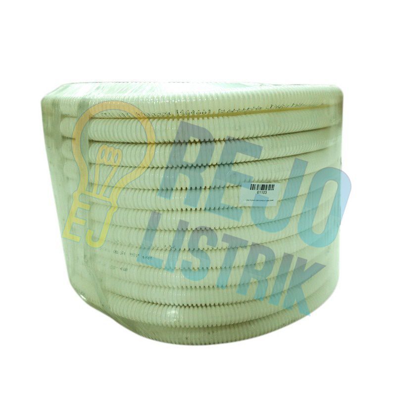 Fleksi PVC Conduit Lesso 20 mm Meteran