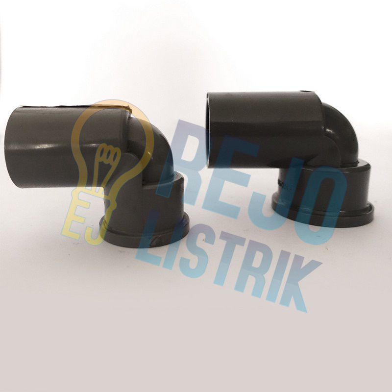 Knee Drat Dalam PVC Rucika AW 3/4"