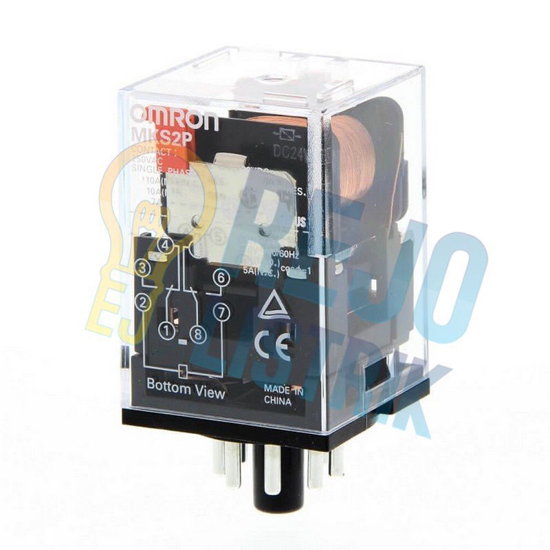 MKS2P 24VDC + SOCKET OMRON