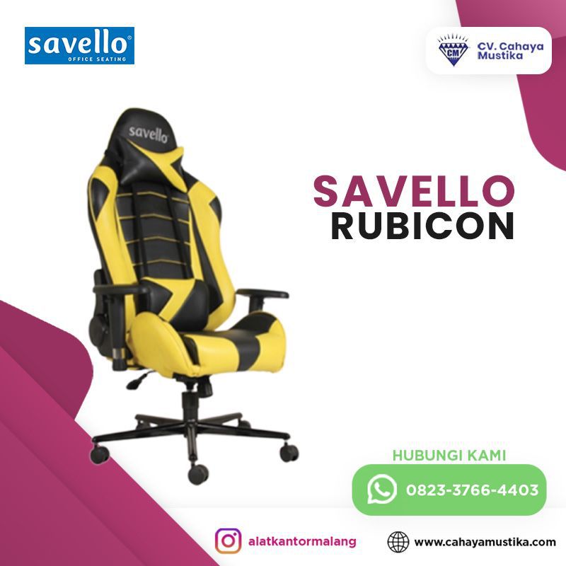 Kursi Gaming SAVELLO RUBICON
