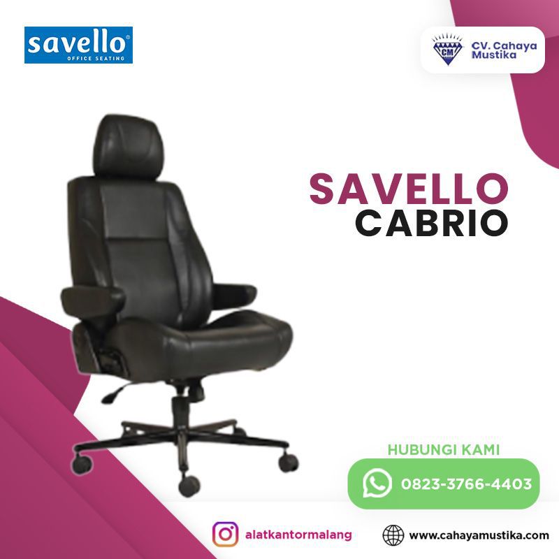 Kursi Gaming SAVELLO CABRIO