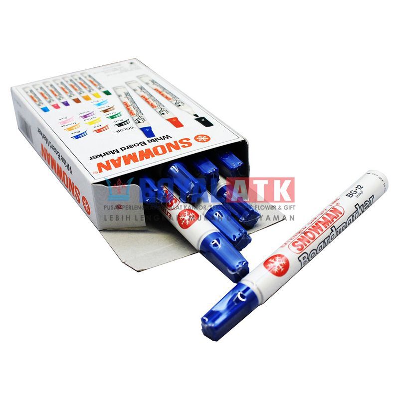SPIDOL BG-12 BIRU WB SNOWMAN /PAK 4970129727033