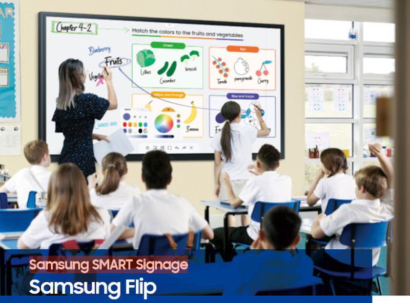 SMART Signage WM85R Samsung FliP