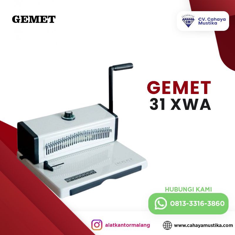 Mesin Jilid Gemet 31 XWA
