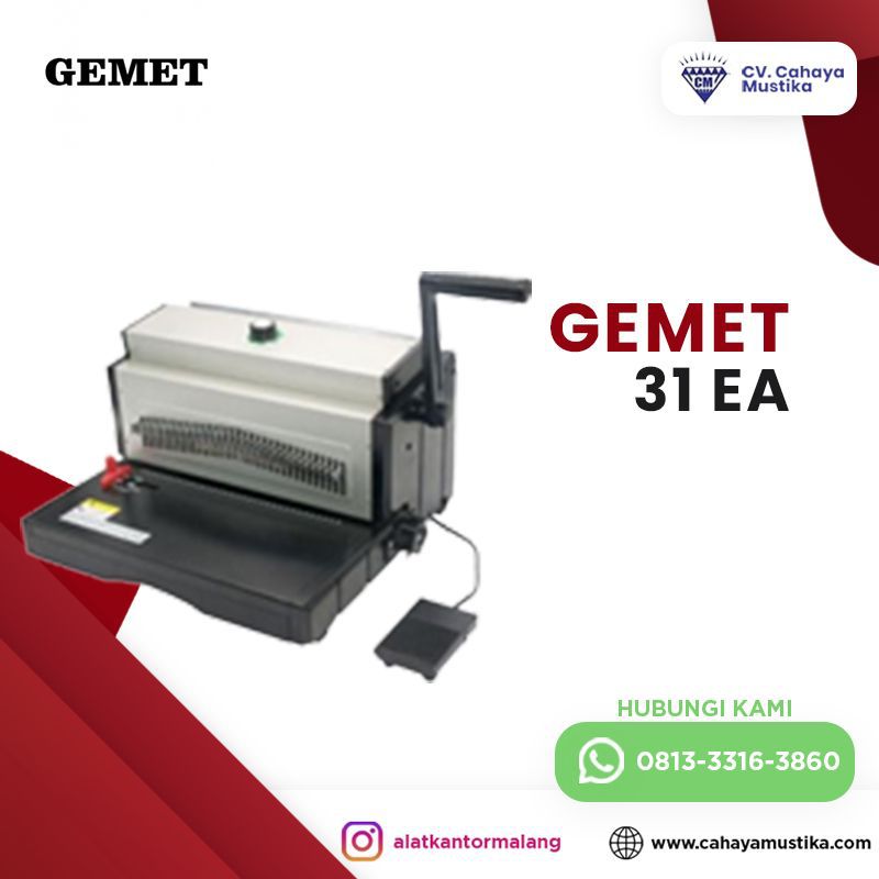 Mesin Jilid Gemet 31 EA
