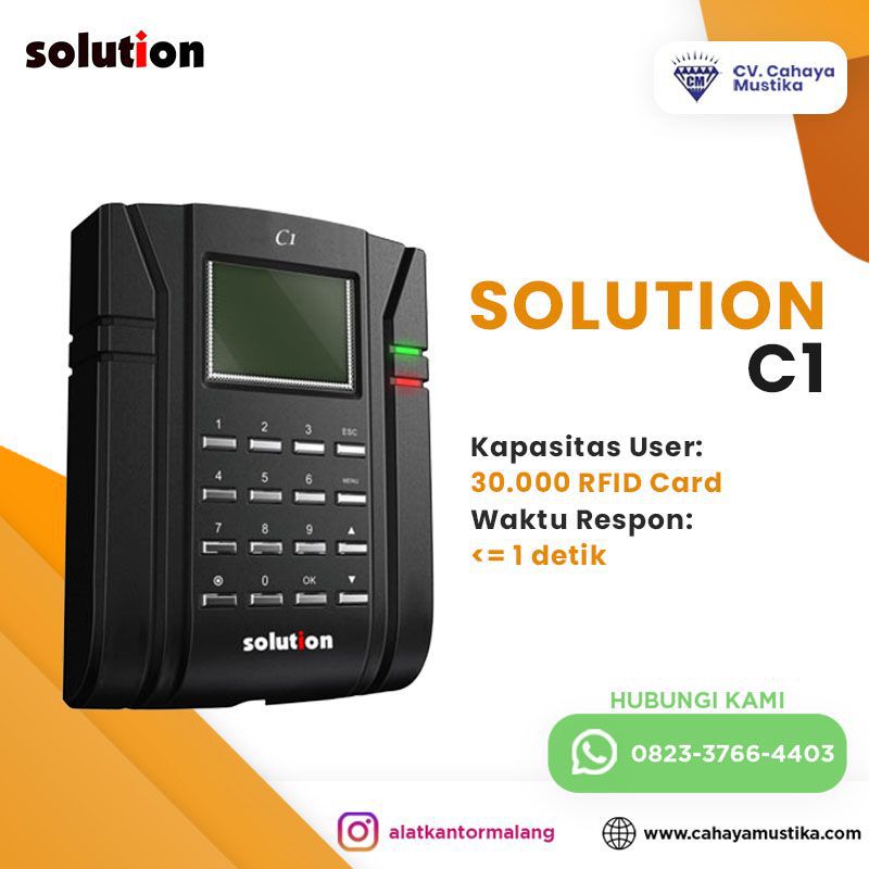 Mesin Absensi SOLUTION C1