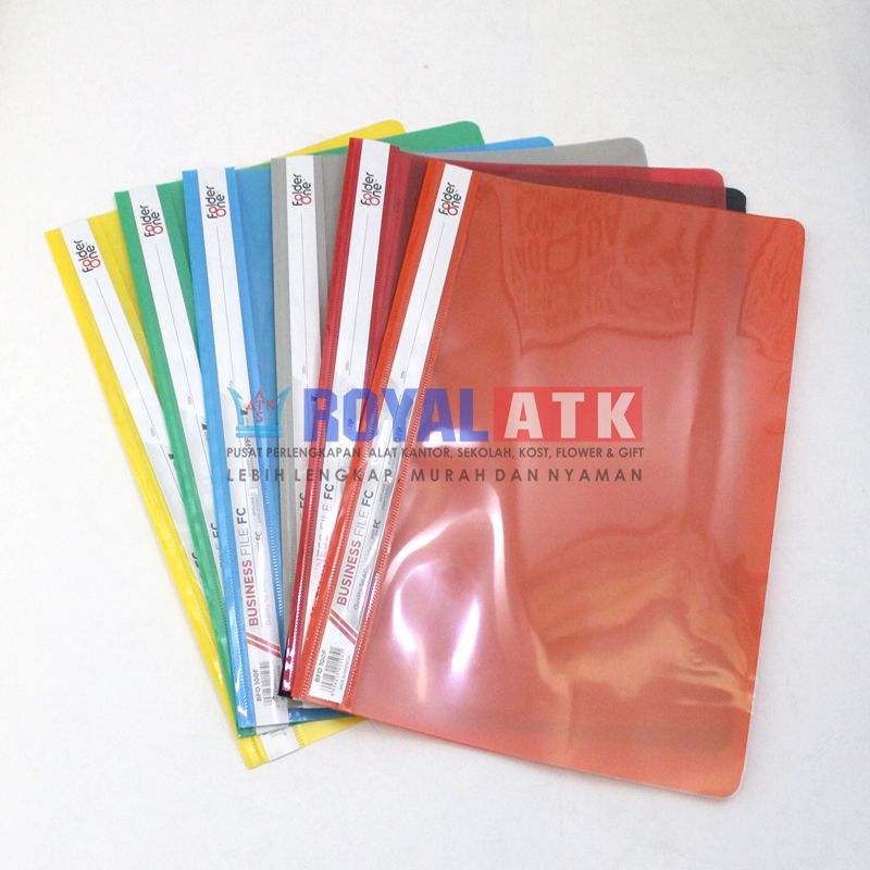 FOLDER ONE BUSINESS FILE FOLIO WRN CPR (BFO100F) 8994259215051 - Biru