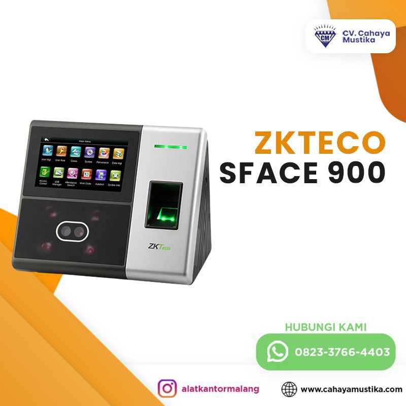 Mesin absensi ZKTECO Sface 900