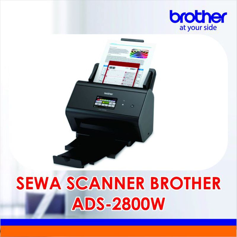 Sewa Scanner Brother ADS-2800W ( 24 Bulan )