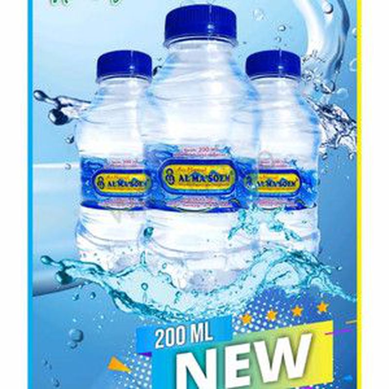 Air Mineral Al Masoem Kemasan Botol 200ml