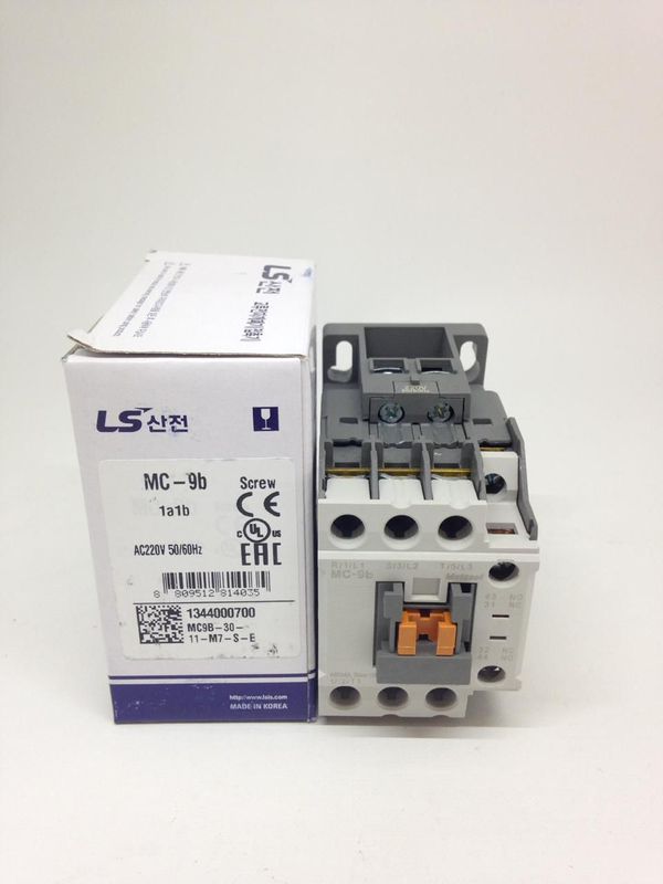 Kontaktor 3P 9A / 220VAC / 4kW / 5HP Type MC-9b Merk LS