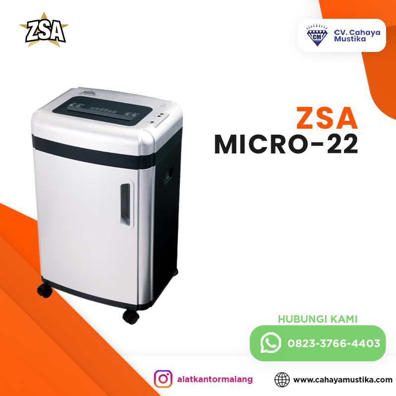 Paper shredder ZSA Micro-22