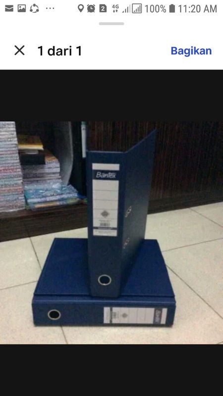 Brief Ordner Bantex Ukuran Folio