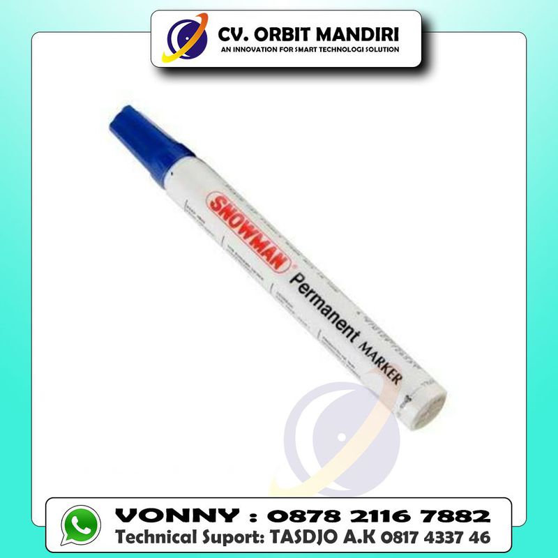 Spidol Permanen Biru