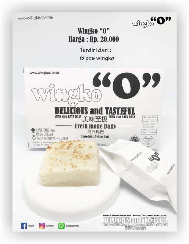 Wingko Makanan Snack Oleh Oleh Semarang - Wingko - Rasa Original