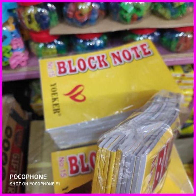 Block Note Yoeker