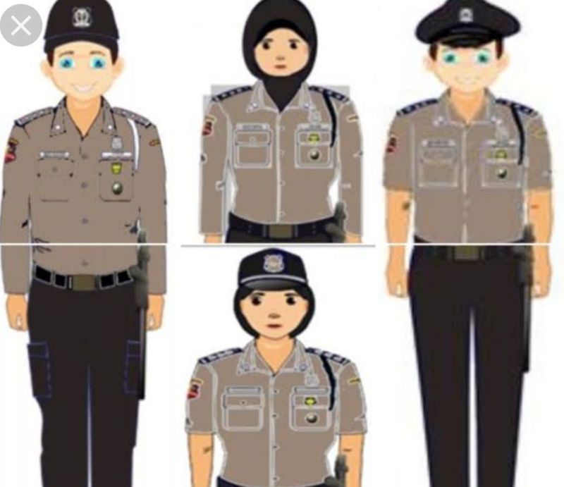 Pakaian Kerja Satpam ( Uniform Model Baru )
