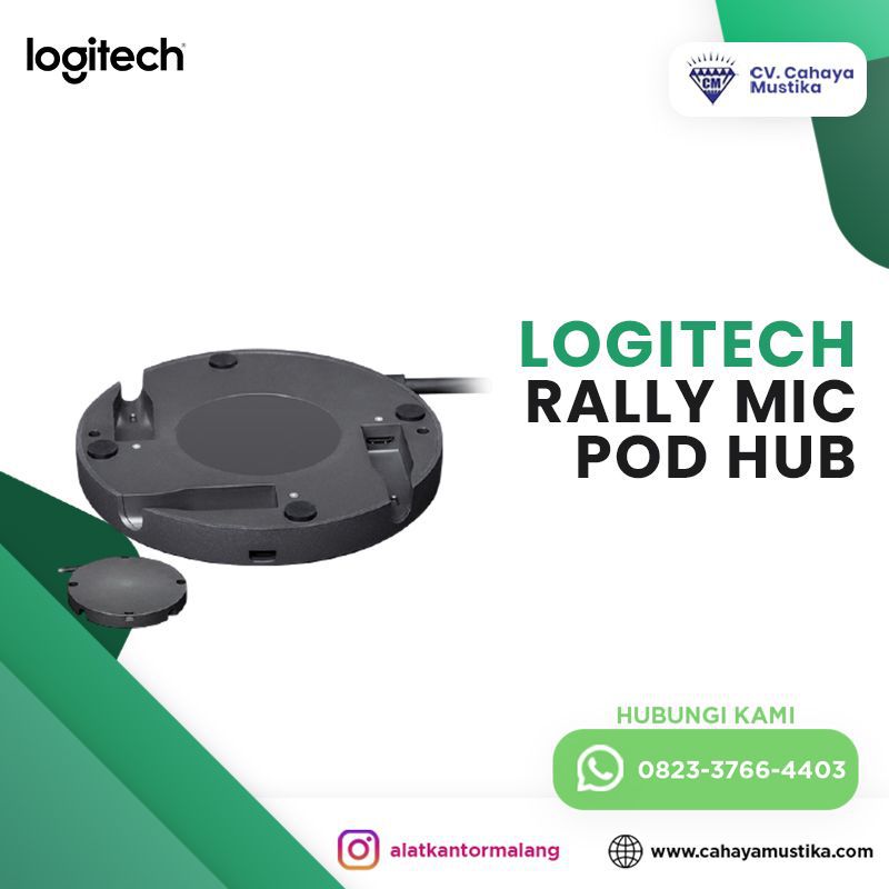 VIDEO CONFERENCE SYSTEM LOGITECH RALLY MIC POD HUB
