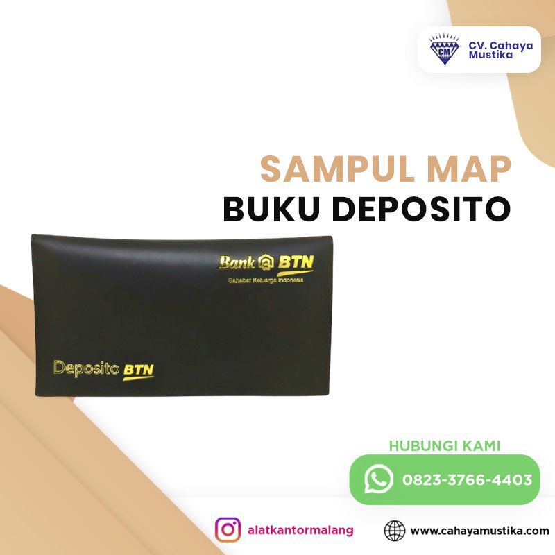 Sampul Map Buku Deposito