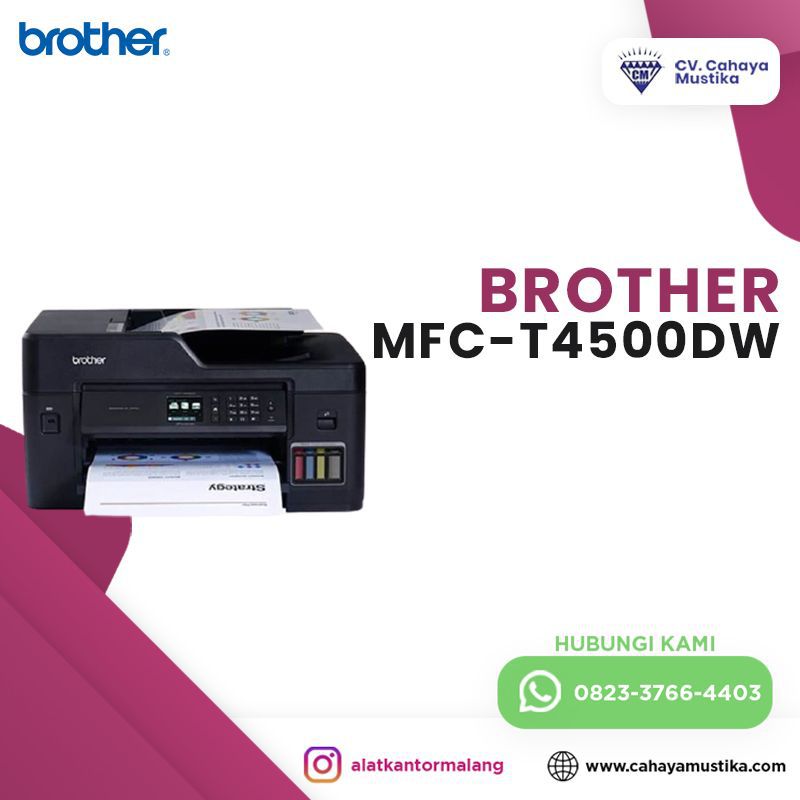 PRINTER INKJET BROTHER MFC-T4500DW