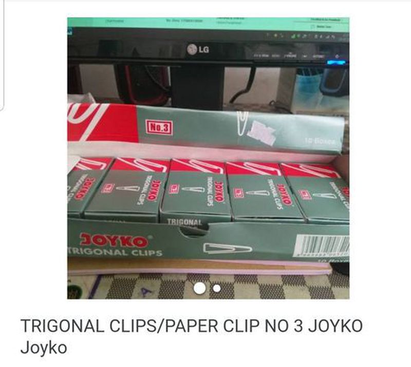 TRIGONAL CLIPS/PAPER CLIP NO 3 JOYKO