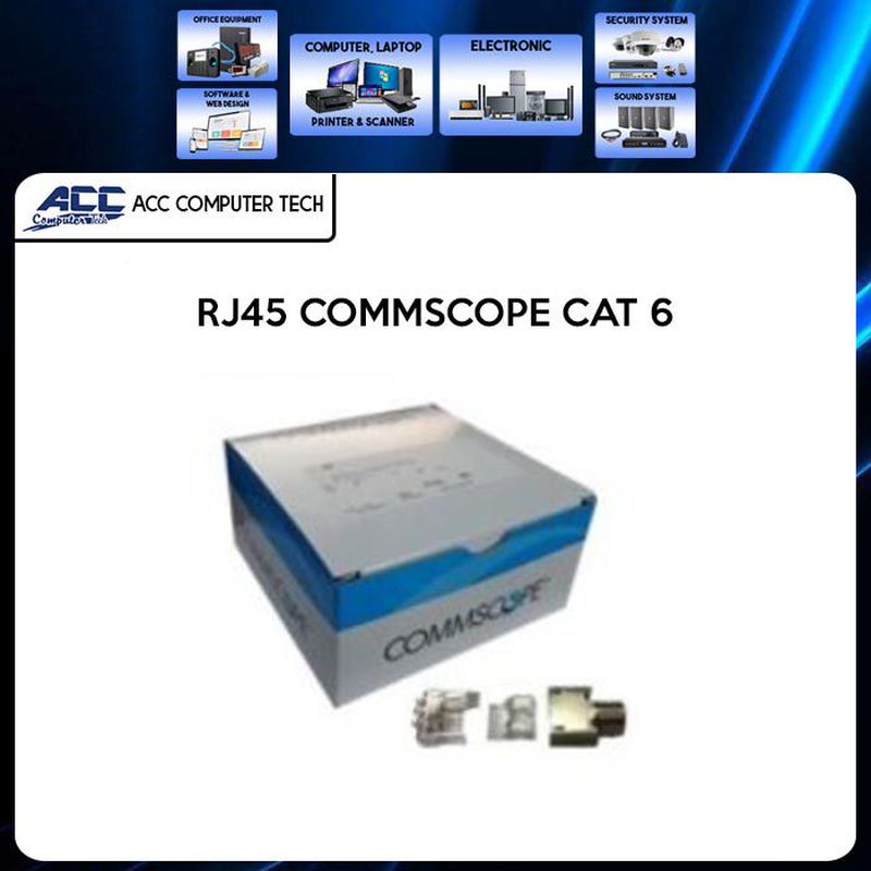RJ45 COMMSCOPE Cat 6