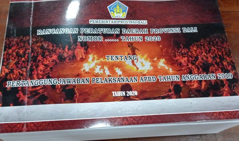 Cetak dan Jilid Rancangan Perda Prov.Bali