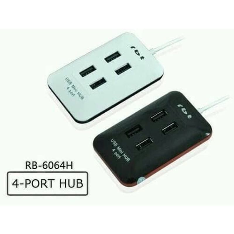 USB HUB 4PORT RBT 6064H V2,0 4P MAGNET