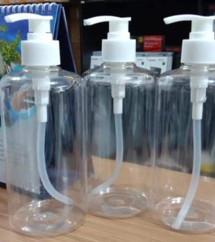 Botol isi ulang 500 ml pump dan spay