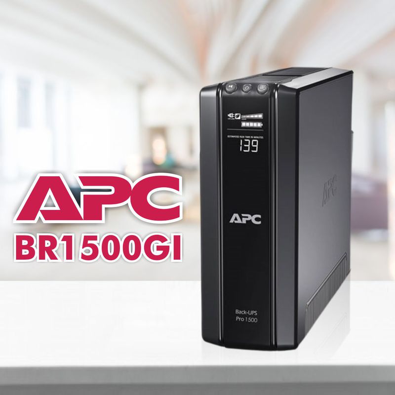 UPS APC BR1500GI Power-Saving Back-UPS Pro 1500, 230V