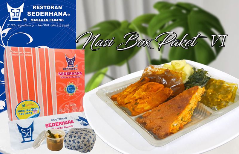 Nasi Padang Paket VI