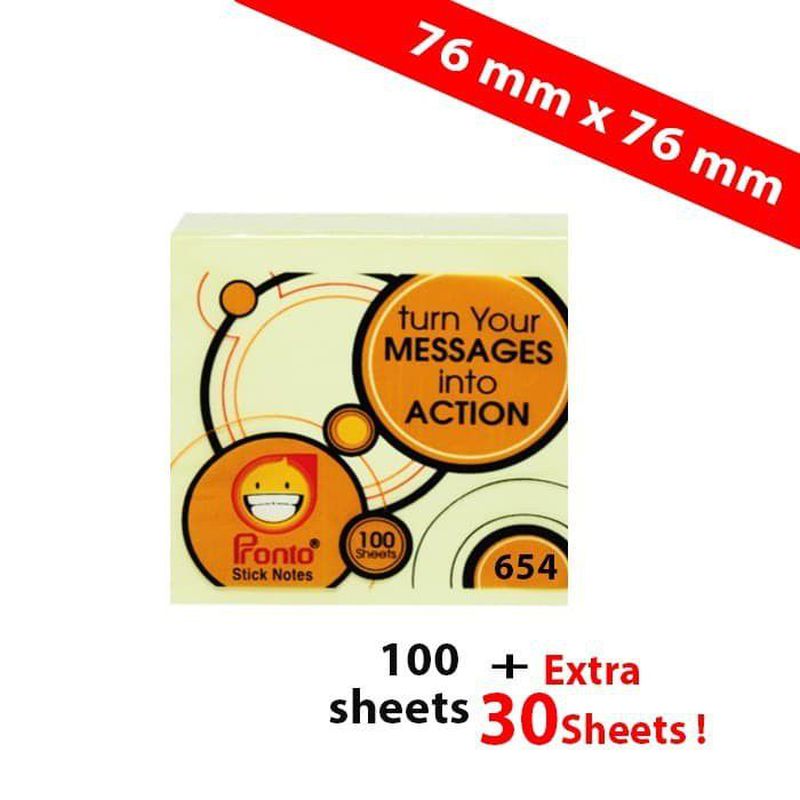 POST IT PRONTO 654 (isi 100 sheets ) 03991