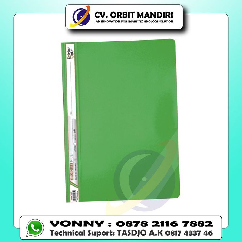 Business File Warna Hijau