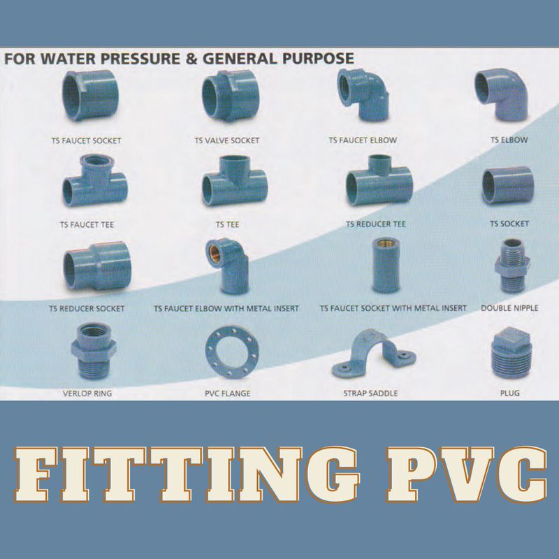 AKSESORIS FITTING UPVC JIS MURAH