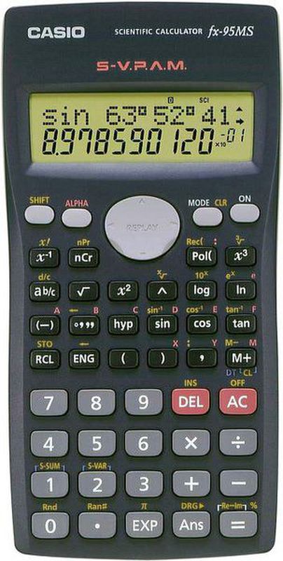 Kalkulator Casio Scientific Fx - 95 Ms