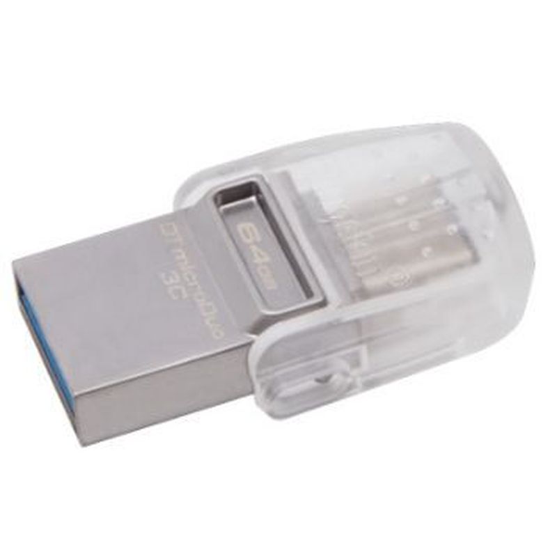 Flashdisk Kingstone DTDUO3C Micro Duo USB 3C - 64GB