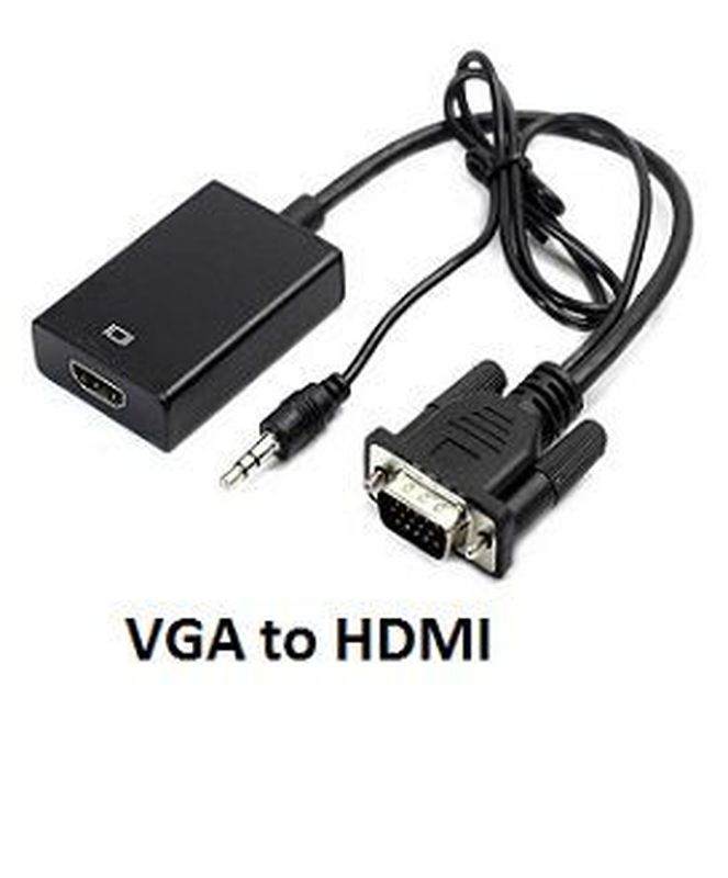 Converter VGA to HDMI+Audio