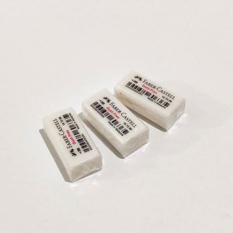 Penghapus Faber Castell Putih