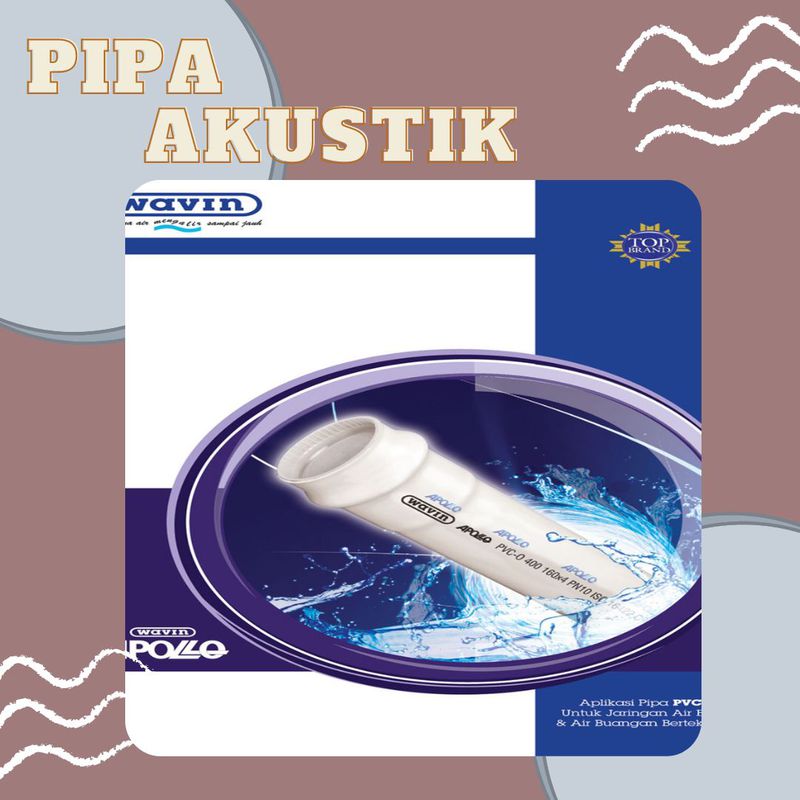 PIPA AKUSTIK DAN FITTING PIPA AKUSTIK MURAH
