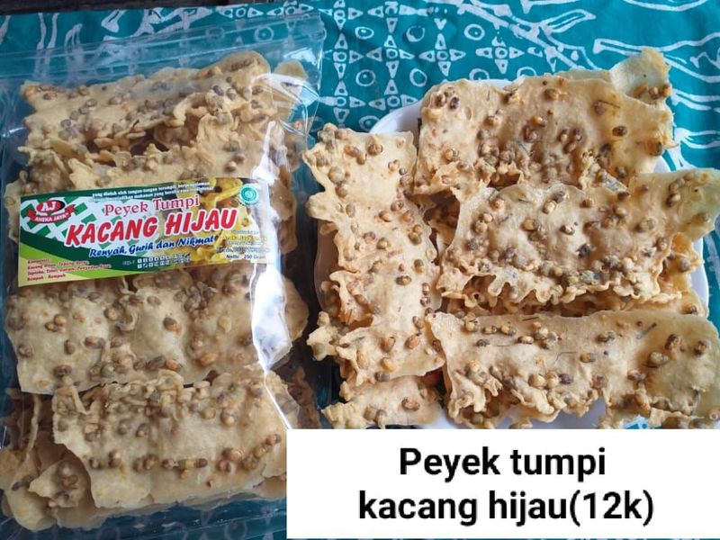 Peyek tumpi - Rebon
