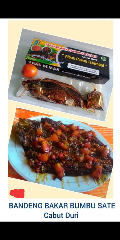 Bandeng Bakar Bumbu Sate (B3S) cabut duri