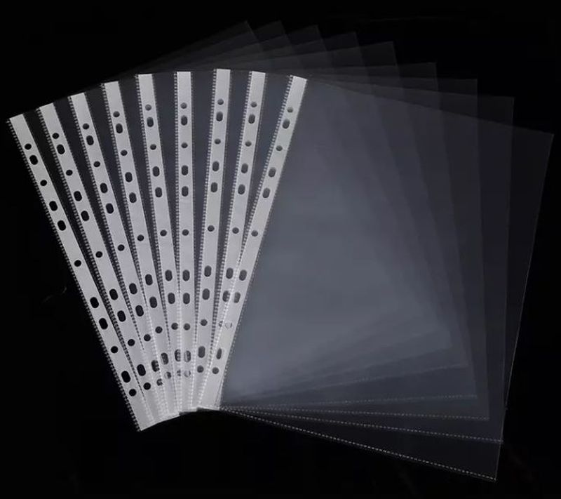 Clear Sheet protectors F4 V -TECH