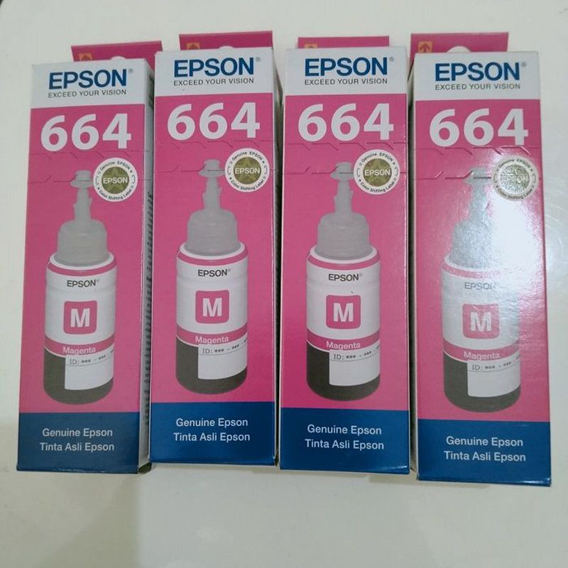Tinta Epson 664 Merah / Magenta