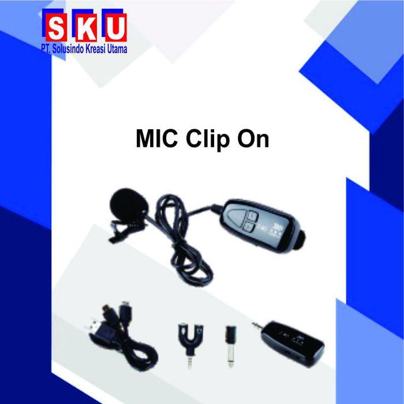 MIC CLIP ON WIRELESS