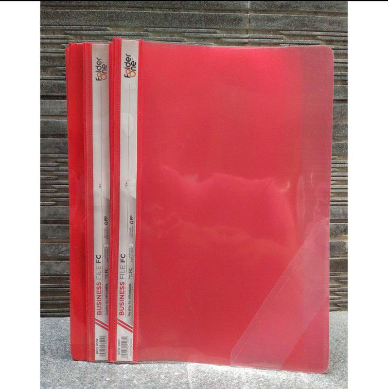 Map plastik Snelhecter - Merah