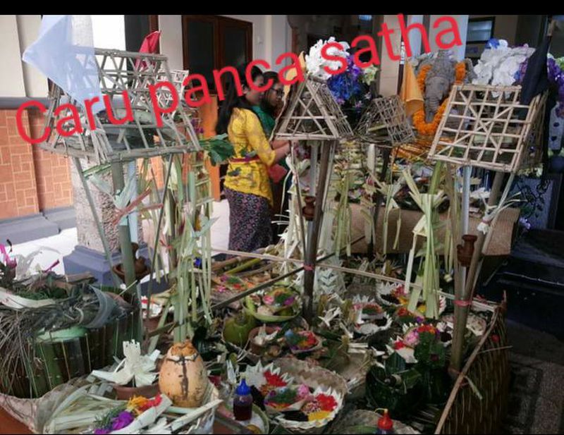Banten Caru Panca Satha