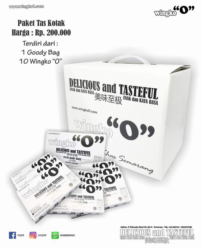Snack Paket Oleh Oleh Khas Kota Semarang Makanan Wingko