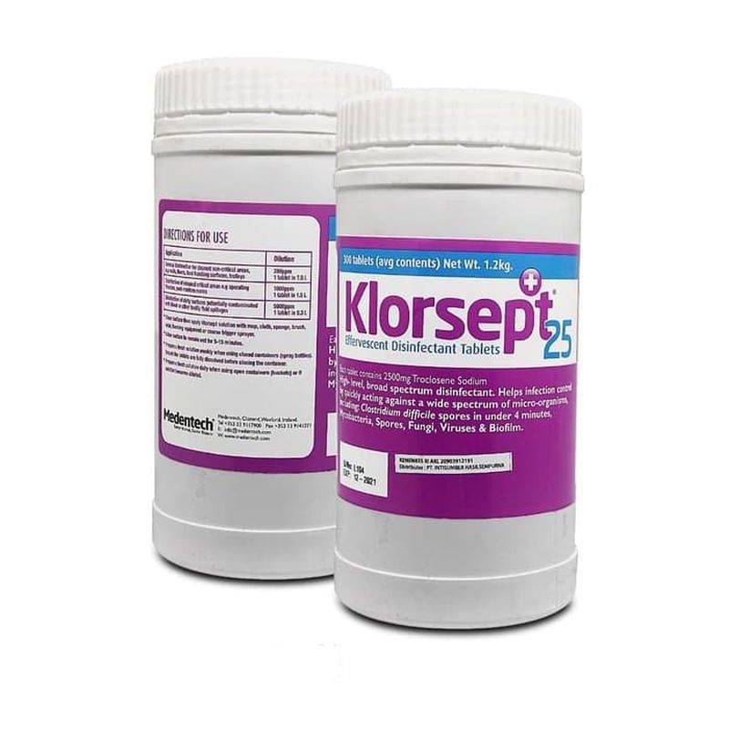 Disinfectan Tablet Klorsept 25