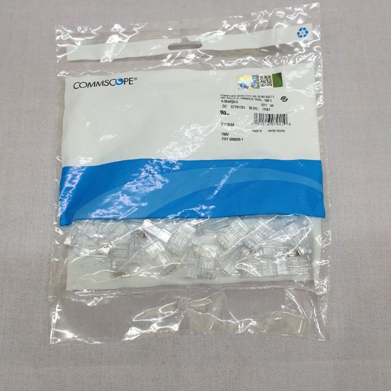 Connector RJ45 AMP Commscope RJ 45 Original CAT 5