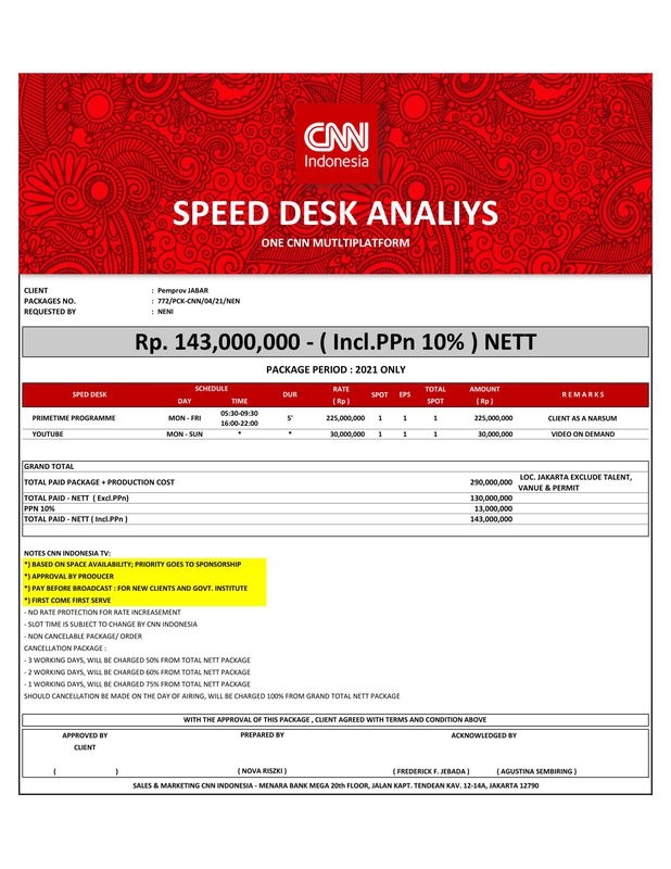 SPEED DESK ANALIYS